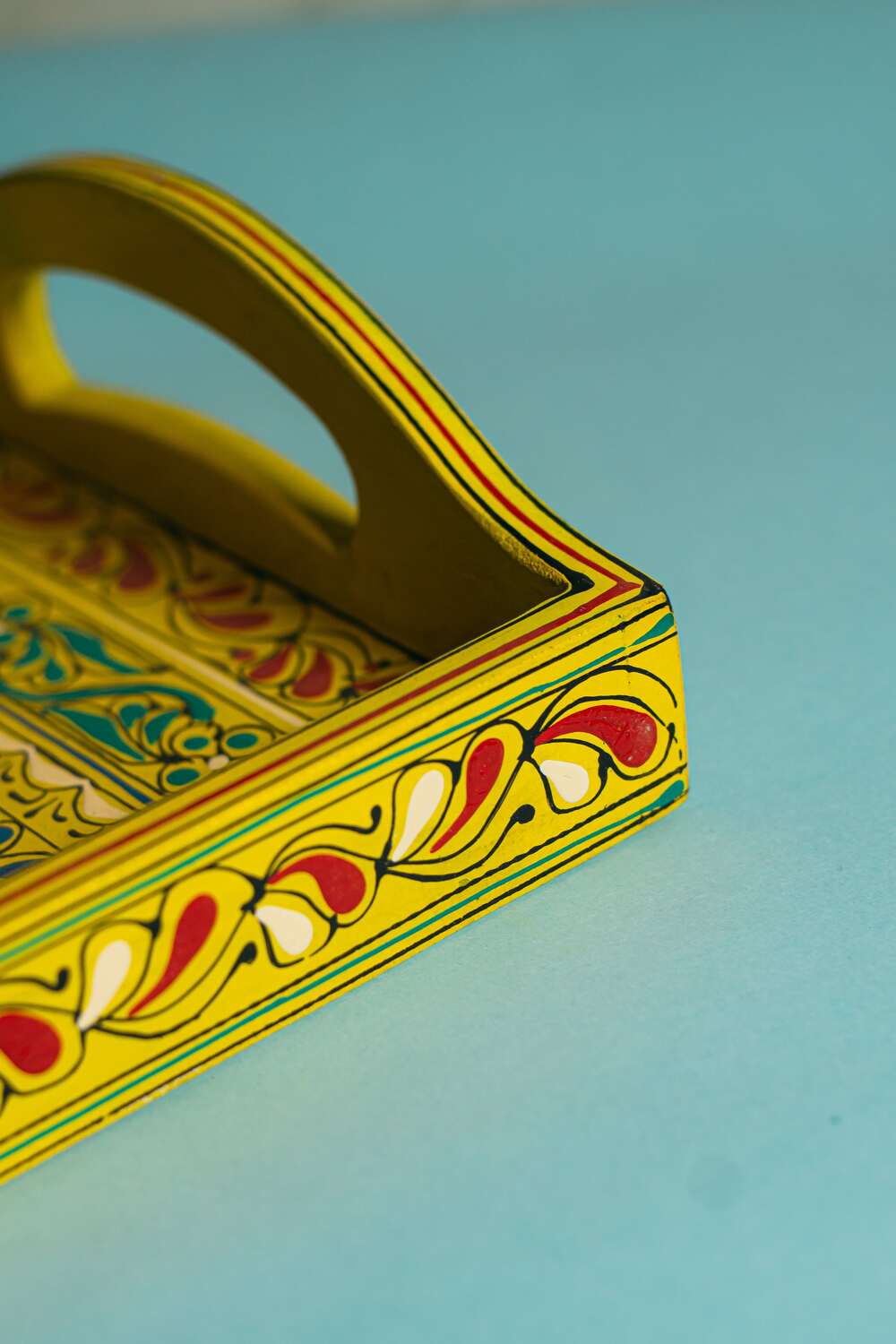 Swati Art Tray (Yellow Edition) – BestArtandCrafts
