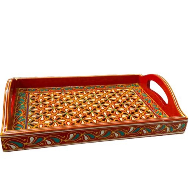 Handcrafted Swati Art Trays – BestArtandCrafts