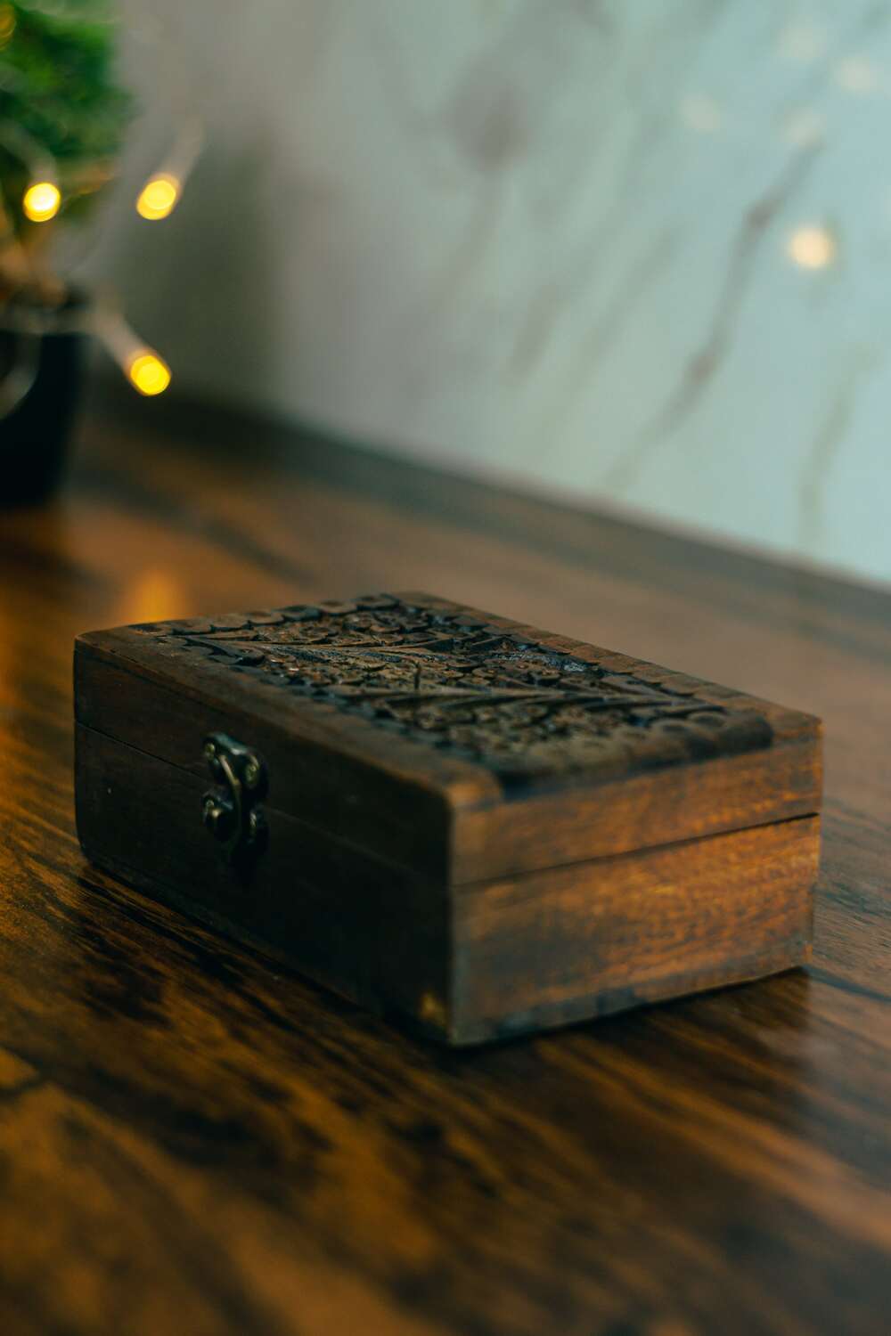 Wooden-Carved Jewelry Box (Edition I) – BestArtandCrafts