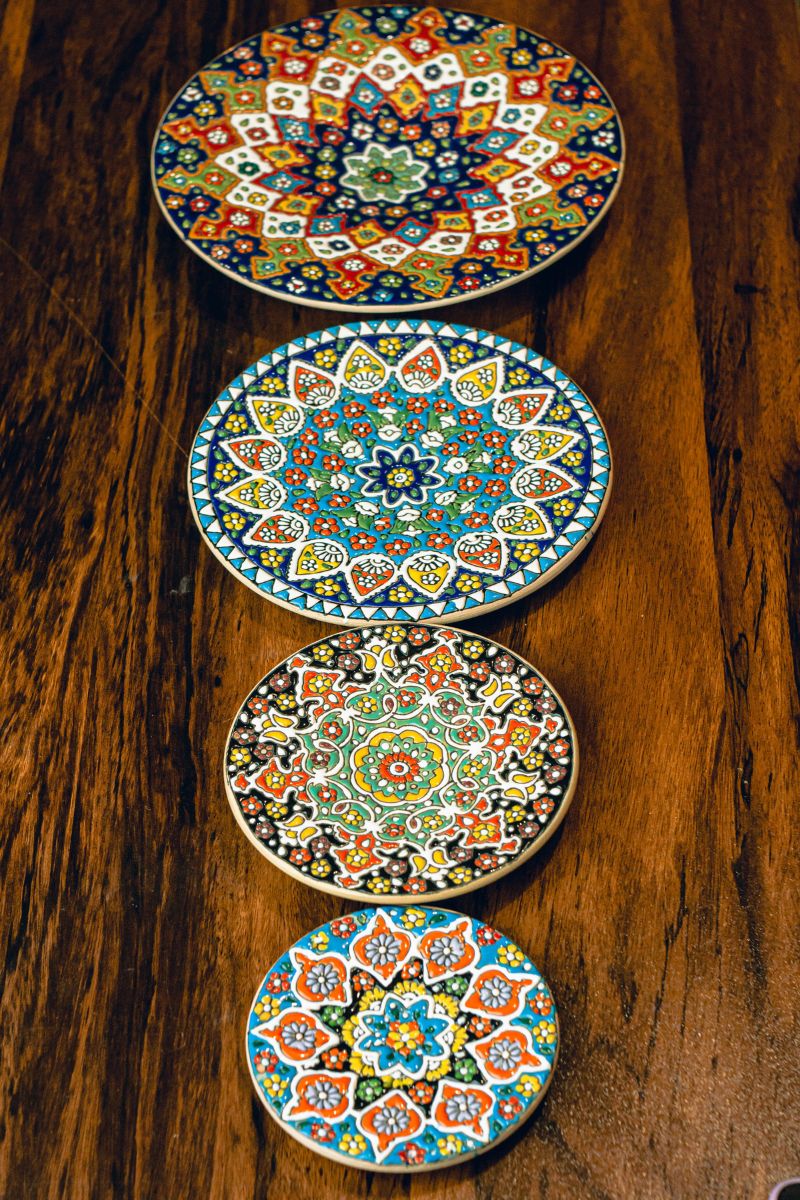 Exquisite Ceramic Persian Plates – BestArtandCrafts