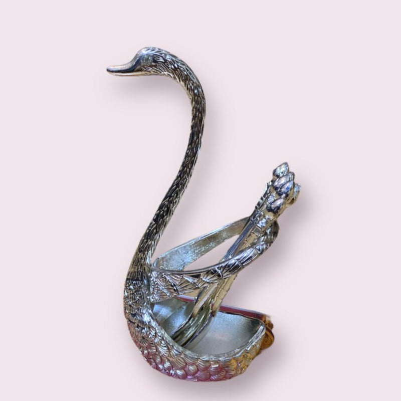 Sparkling Swan Spoon Set – BestArtandCrafts