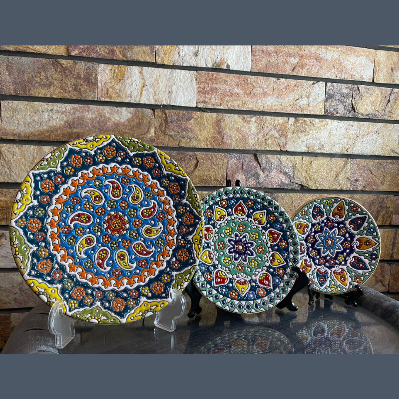 Exquisite Ceramic Persian Plates – BestArtandCrafts