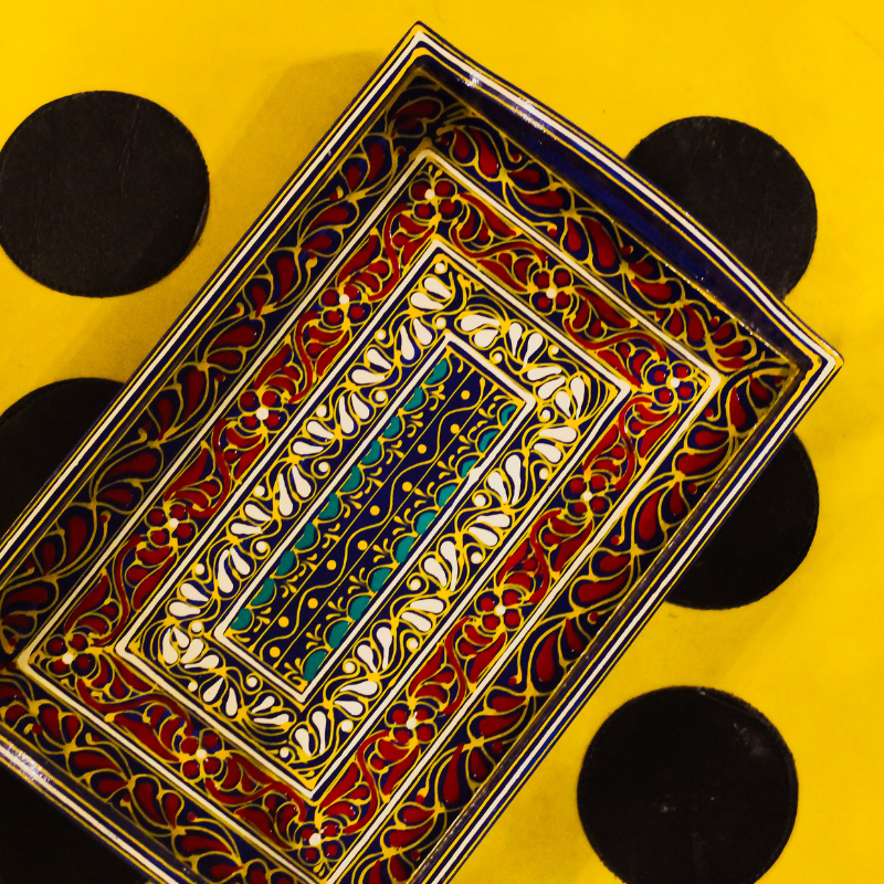 Handcrafted Swati Art Trays – BestArtandCrafts