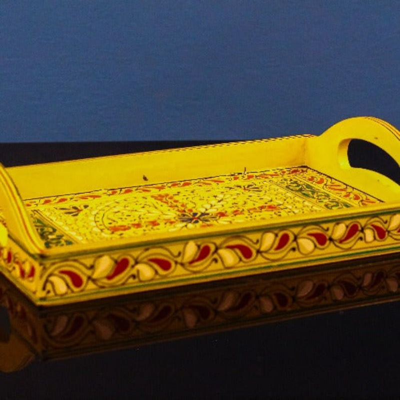 Handcrafted Swati Art Trays – BestArtandCrafts